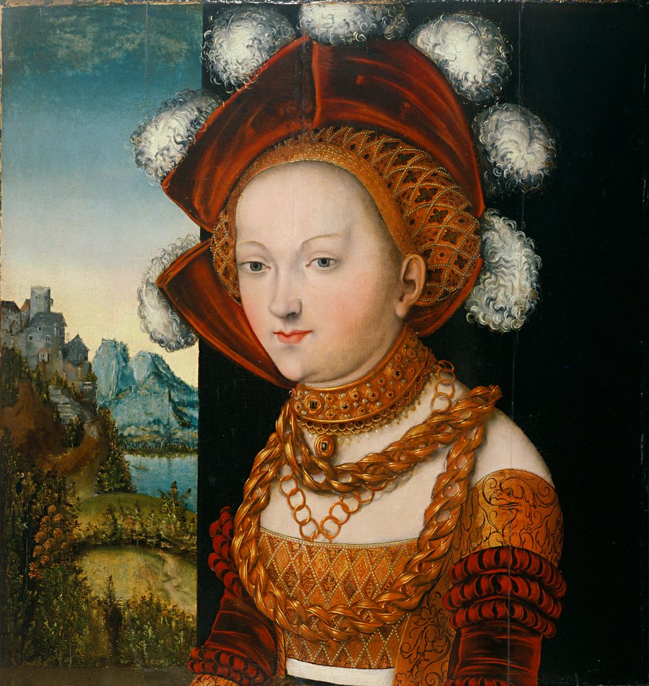 Portrait of a Lady by Lucas Cranach the Elder